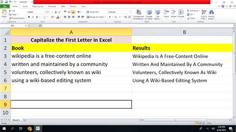 how to capitalize only the first letter of a sentence make first