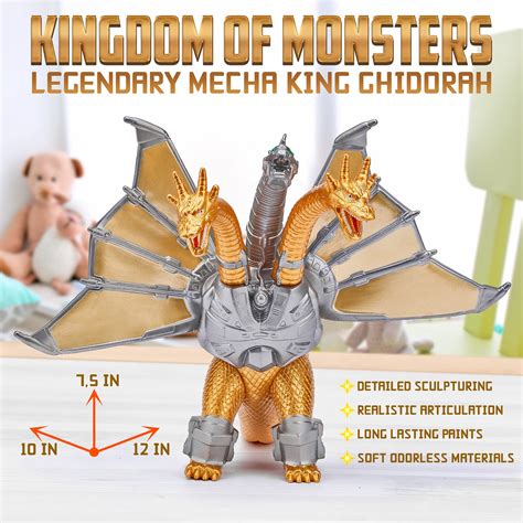 Godzilla Mecha King Ghidorah Godzilla Monster King Of The Monsters