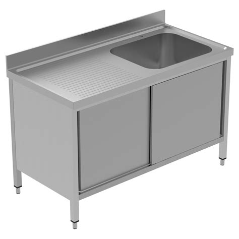 Plus Static Preparation 1400 Mm Sink Cupboard With 1 Bowl Left