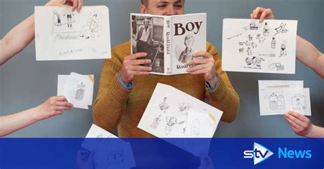 One Of A Kind Roald Dahl Sketches To Be Sold At Auction In Edinburgh