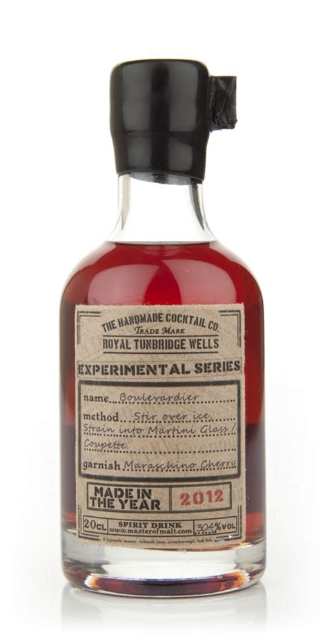 Boulevardier Cocktail 2012 20cl Master Of Malt