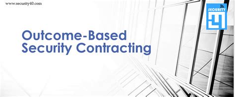 White Paper — What Is Outcome Based Security Contract And Its