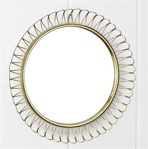 Mirror Brass Loop Mirror From The 1950s Auction Online Catawiki