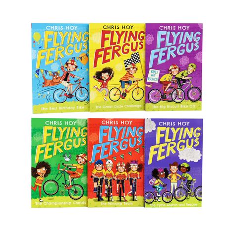 Flying Fergus 6 Book Collection Ages 7 9 Paperback Sir Chris Hoy