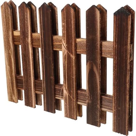 Clôture En Bois De Jardin Bordure De Paysage De Pelouse Extérieure Bordure Décorative Clôture D