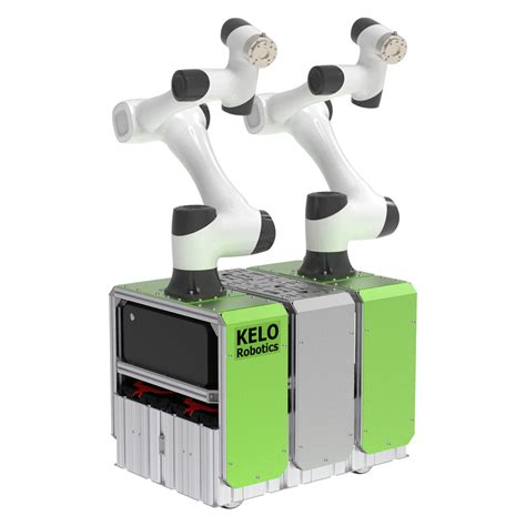 Collaborative Mobile Robot With 2 Active Wheels And Dual Dobot Cr5 Arm