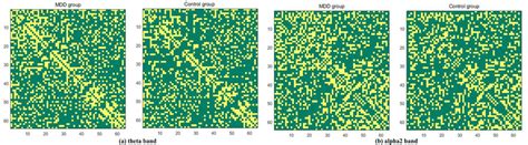 pli based binary adjacency matrices with 0 26 as the threshold in
