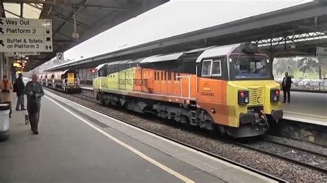 Colas Class 70 70804 Dropping Ballest On The Heathfield Branch 23 03