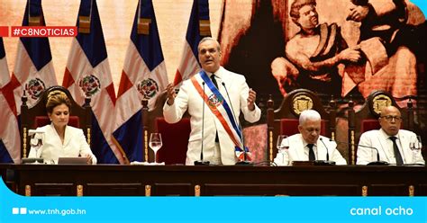 Luis Abinader inicia su segundo y último mandato como presidente de