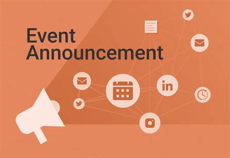 Announcements For Your Upcoming Event Email Templates And Examples