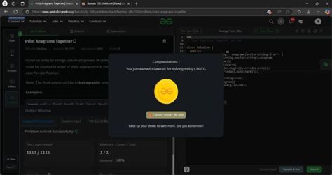 sandhya rani on linkedin geekstreak2024 geeksforgeeks gfg160 codingchallenge day46…