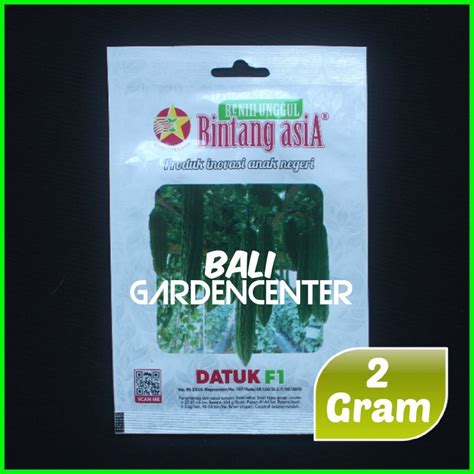 Jual Isi 2gr Benih Biji Pare Paria DATUK F1 Bintang Asia Shopee