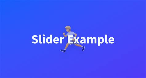 Slider Example A Hugging Face Space By Abidlabs
