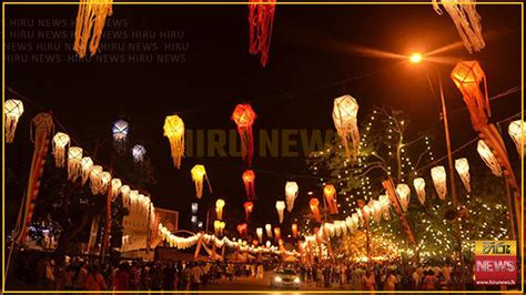 පොලිතීන්වලින් වෙසක් සැරසිළි කිරීම තහනම් Hiru News Srilankas Number