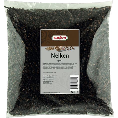 Transgourmet Österreich Kotányi Nelken ganz 1 kg