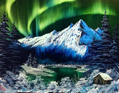 Bob Ross Paintings Northern Lights