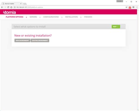 Clicking On Next Before Selecting What Options To Install Crashes Gui