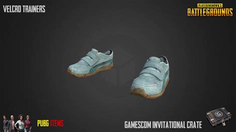 Velcro Trainers PUBG Item Showcase YouTube