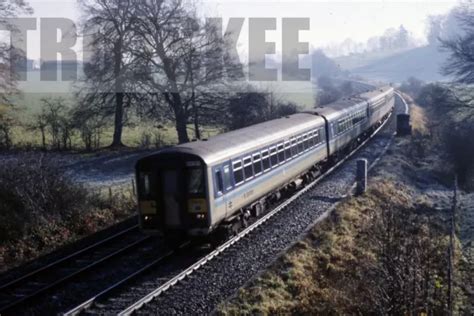35mm Slide Br British Railways Dmu Class 155 155311 1988 Original £498
