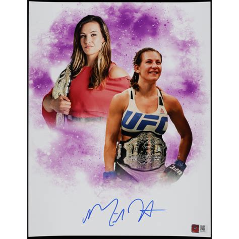 Miesha Tate Signed Ufc 11x14 Photo Pa Pristine Auction