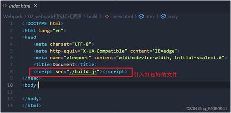 Webpack打包样式资源 Csdn博客