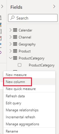 Tutorial Create Calculated Columns In Power Bi Desktop Power Bi