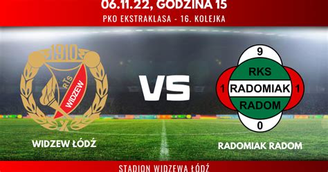 Widzew Łódź Radomiak Radom relacja LIVE