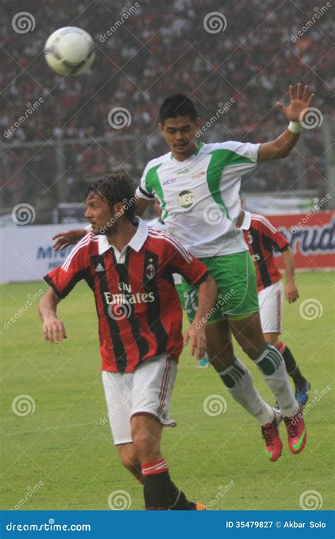 Italy And Ac Milan Legend Paolo Maldini Editorial Photography Image