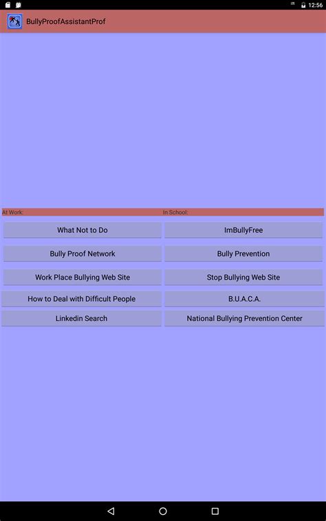 Bully Proof Assistant Prof App On Amazon Appstore