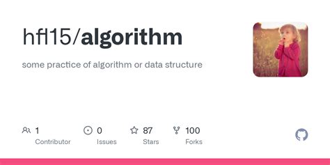 GitHub Hfl Algorithm Some Practice Of Algorithm Or Data Structure
