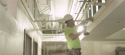 Video Experience Construction Ceiling Grid Installation And Painting Compton Construction