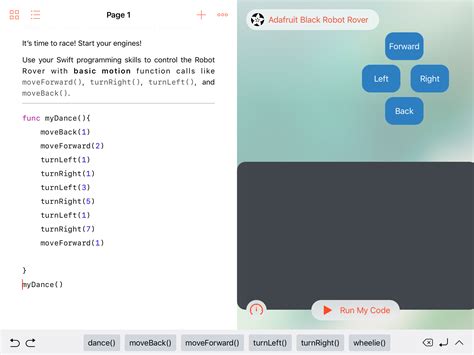 Swift Playgrounds For Adafruit Bluefruit Apple Swiftcodepg