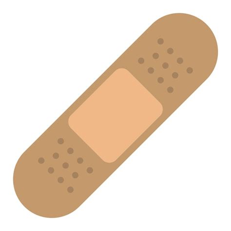 Ícone Do Hospital Médico Bandaid Vetor Premium
