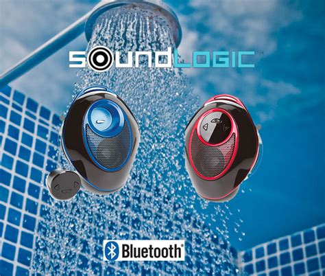 Twice The Fun For Mom With The Soundlogic 2 In 1 Splash Proof Bluetooth Speaker And Receiver New