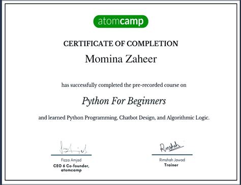 Momina Zaheer On Linkedin Atomcamp Pythonforbeginners Codingjourney