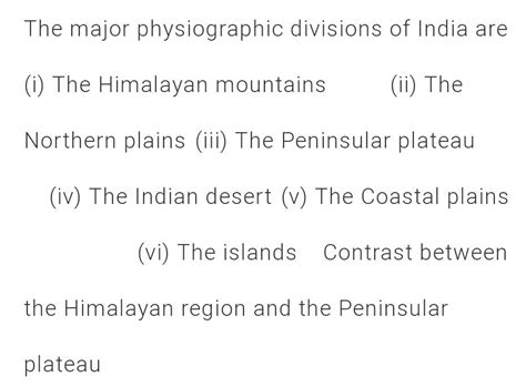 Difference Between Himalayan Region And Peninsular Plateau What Are The Differences Between