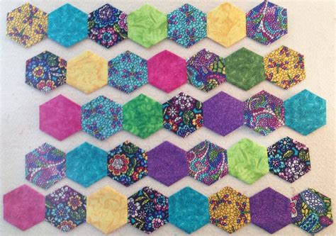 The Zig And Zag Of Hexies Table Runner PATTERN Etsy