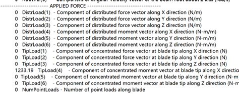 Beamdyn Member Settings Computer Aided Engineering Software Tools Nrel Forum