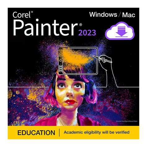 Corel Painter 2023 Eng Winmac Dla Instytucji Edu Lcptr2023mla1