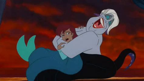 Ursula Squeezing Ariel In A Hug By Arielfan90 On Deviantart