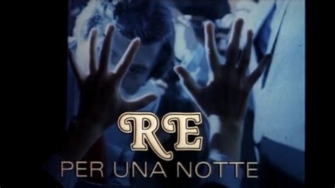 Re Per Una Notte Di Martin Scorsese Titoli Di Testa Italiani Youtube