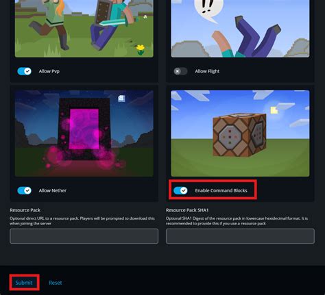 Enabling Command Blocks On A Minecraft Server Setup Knowledgebase