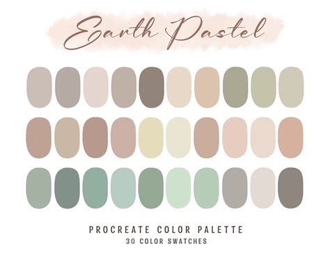 Earthy Color Palette Procreate Ubicaciondepersonas Cdmx Gob Mx