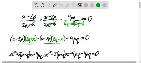 ⏩solved Solve Each Equation For X In Terms Of The Other Letters … Numerade
