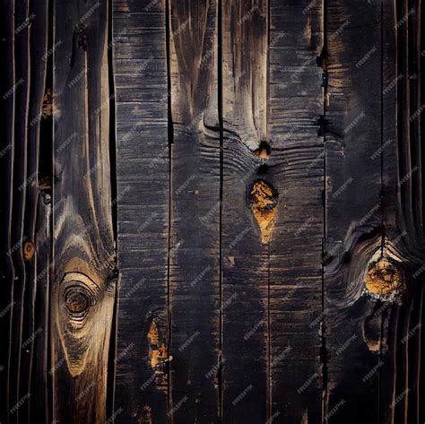 Premium Photo Shou Sugi Ban Wood Surface Abstract Background