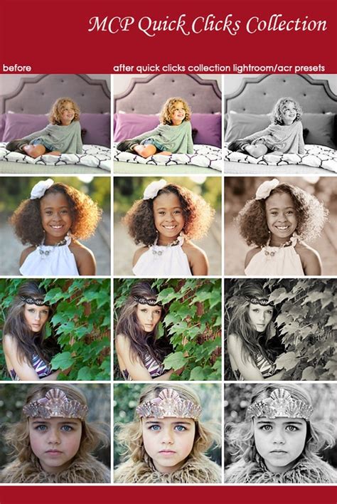 Introducting The Quick Clicks Lightroom Preset Collection From Mcp Actions 30 Off Today