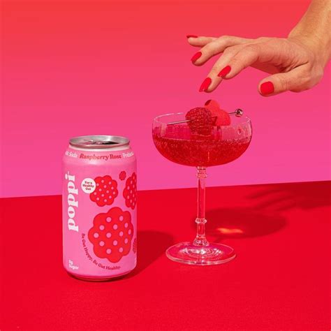 Date Night Cocktails With Poppi Raspberry Drink Cocktail Making