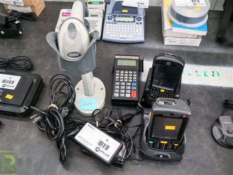2 Motorola Telxon And Symbol Barcode Scanners Roller Auctions