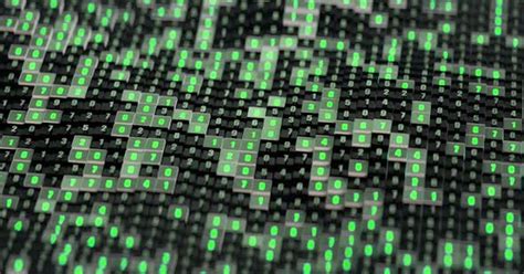 Green Matrix Of Digital Code 3d Render Seamless Loop Animation Backgrounds Motion Graphics Ft