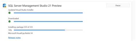 anil mahadev on linkedin ssms update 21preview4 smoothassilkupdates ssms